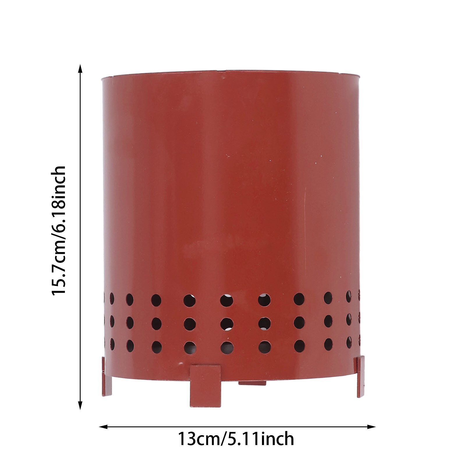 Портативная яма для костра, бездымная настольная яма для костра с подставкой, железные дровяные камины для кемпинга, двора, медно-красного цвета