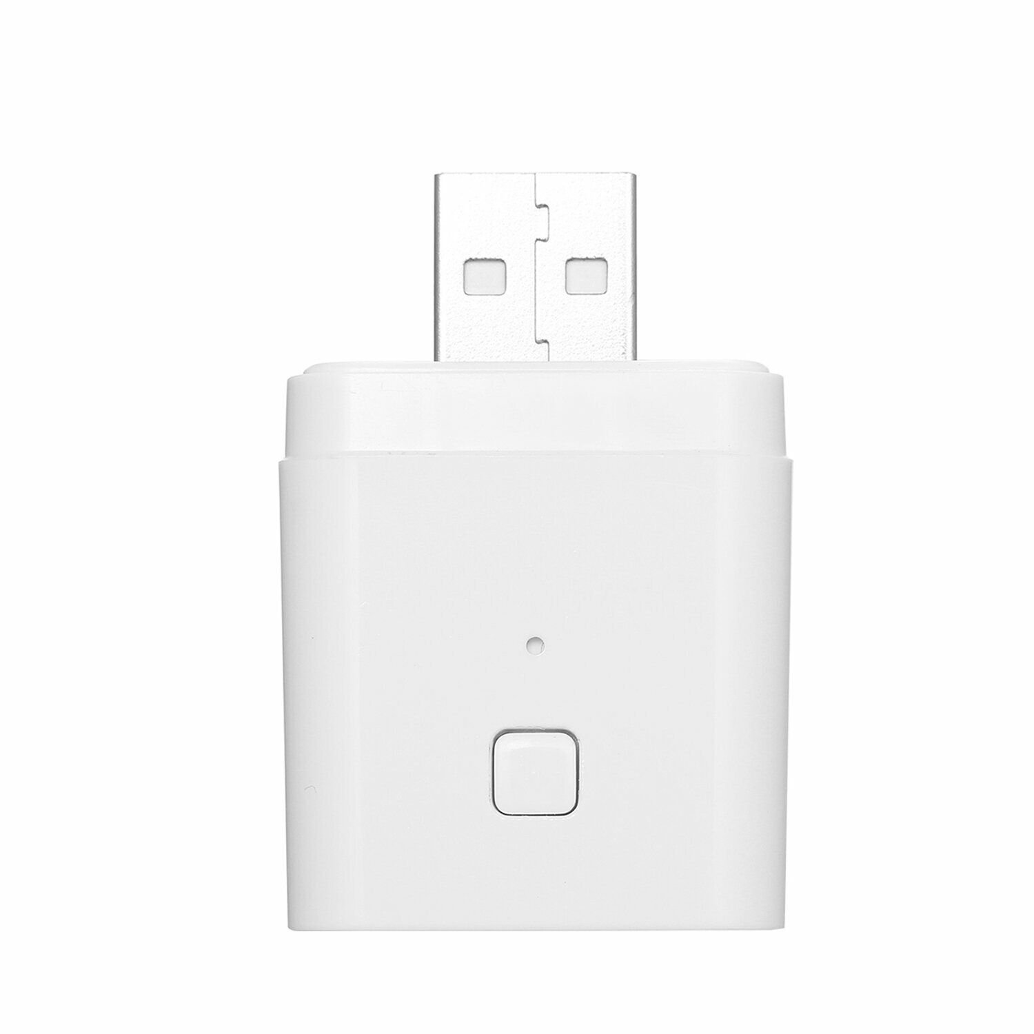 1PCS Tuya Micro 5V USB Smart Adaptor USB Type-A Male Input DC 5V/2.5A USB Type-A Female Output DC 5V/2.5A Wi-Fi IEEE 802.11 b/a/n 2.4GHz Shell Material PC V0 Size 45*30.5*26mm Weight 17g Tuya APP Voice Control Google Home Compatible