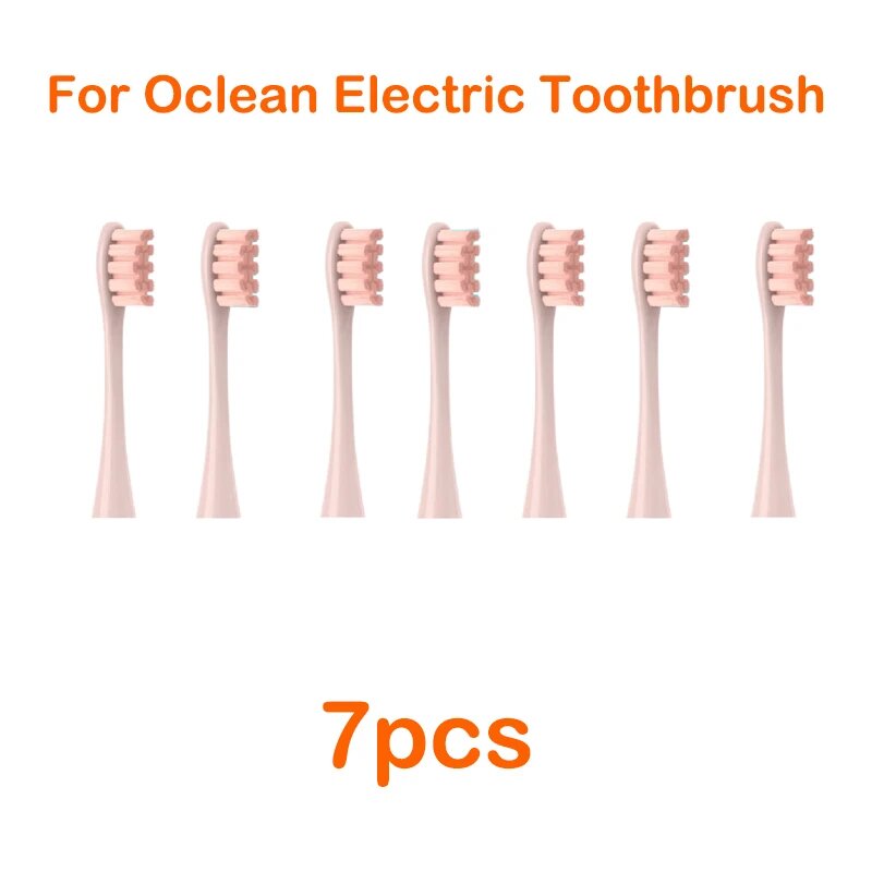 Насадки для зубной щетки Oclean 7шт 7pcs pink