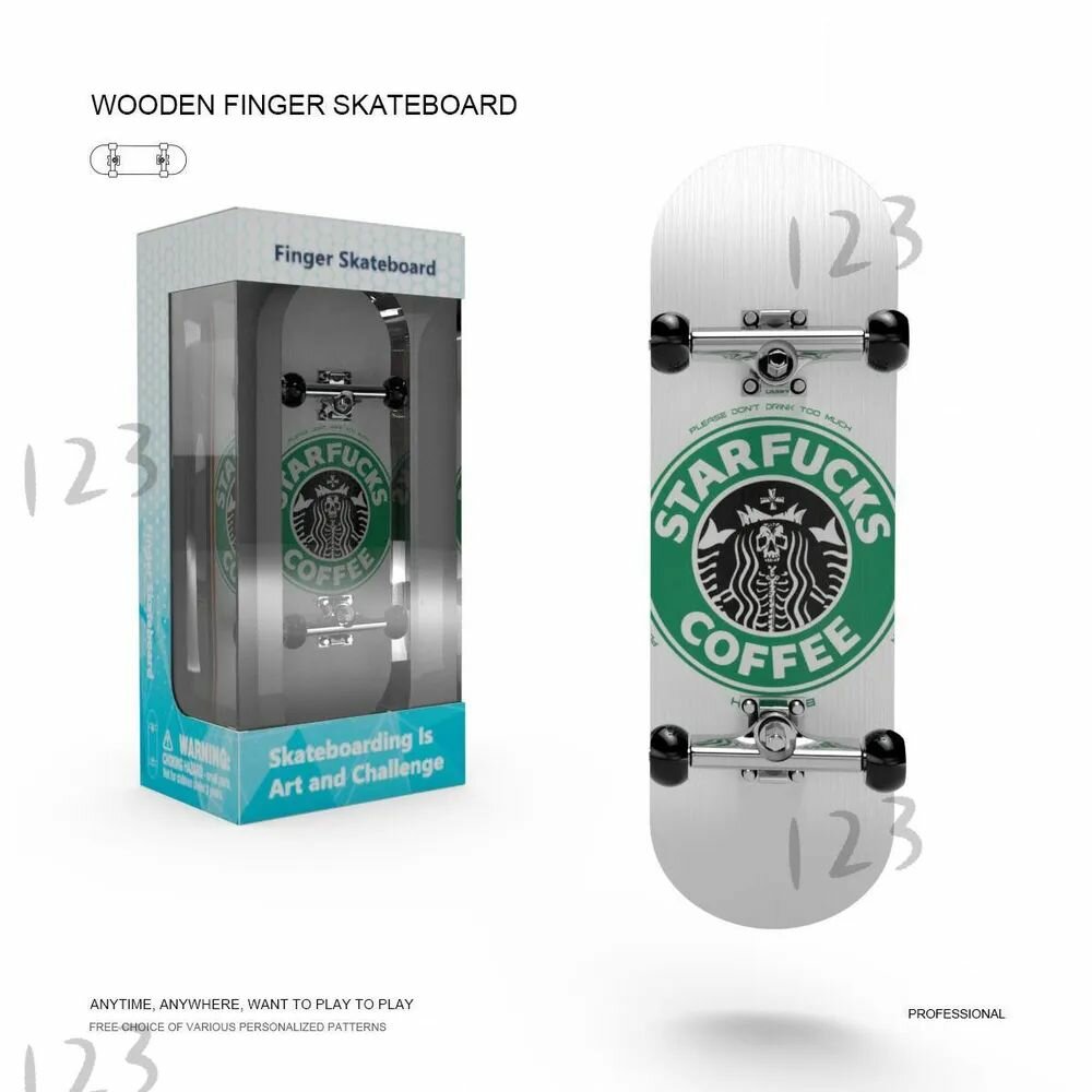 Фингерсамокат Пальчиковый трюковой для пальцев Фингер самокат