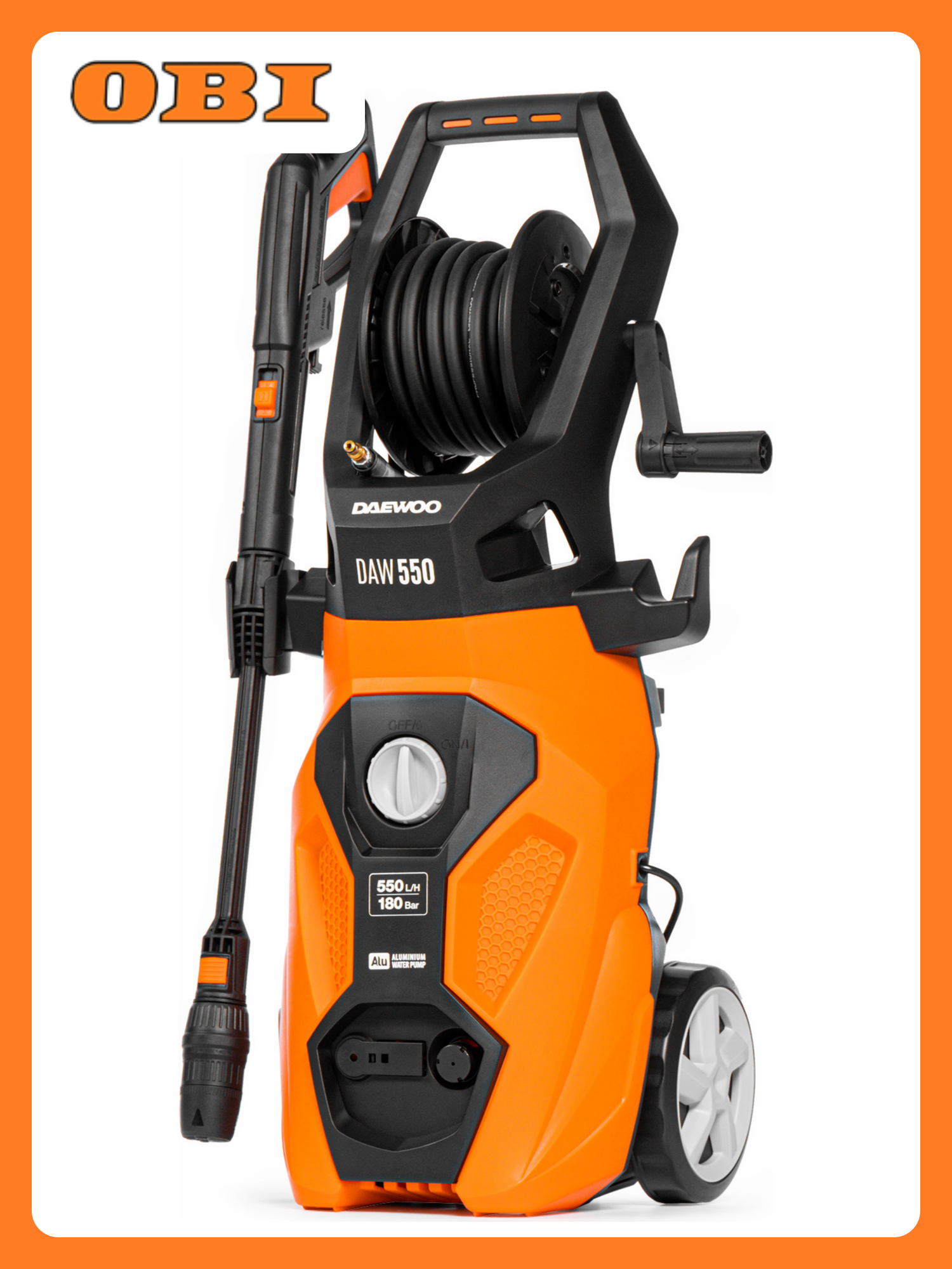 Мойка высокого давления DAEWOO DAW 550 2,3 кВт 180 бар 550 л