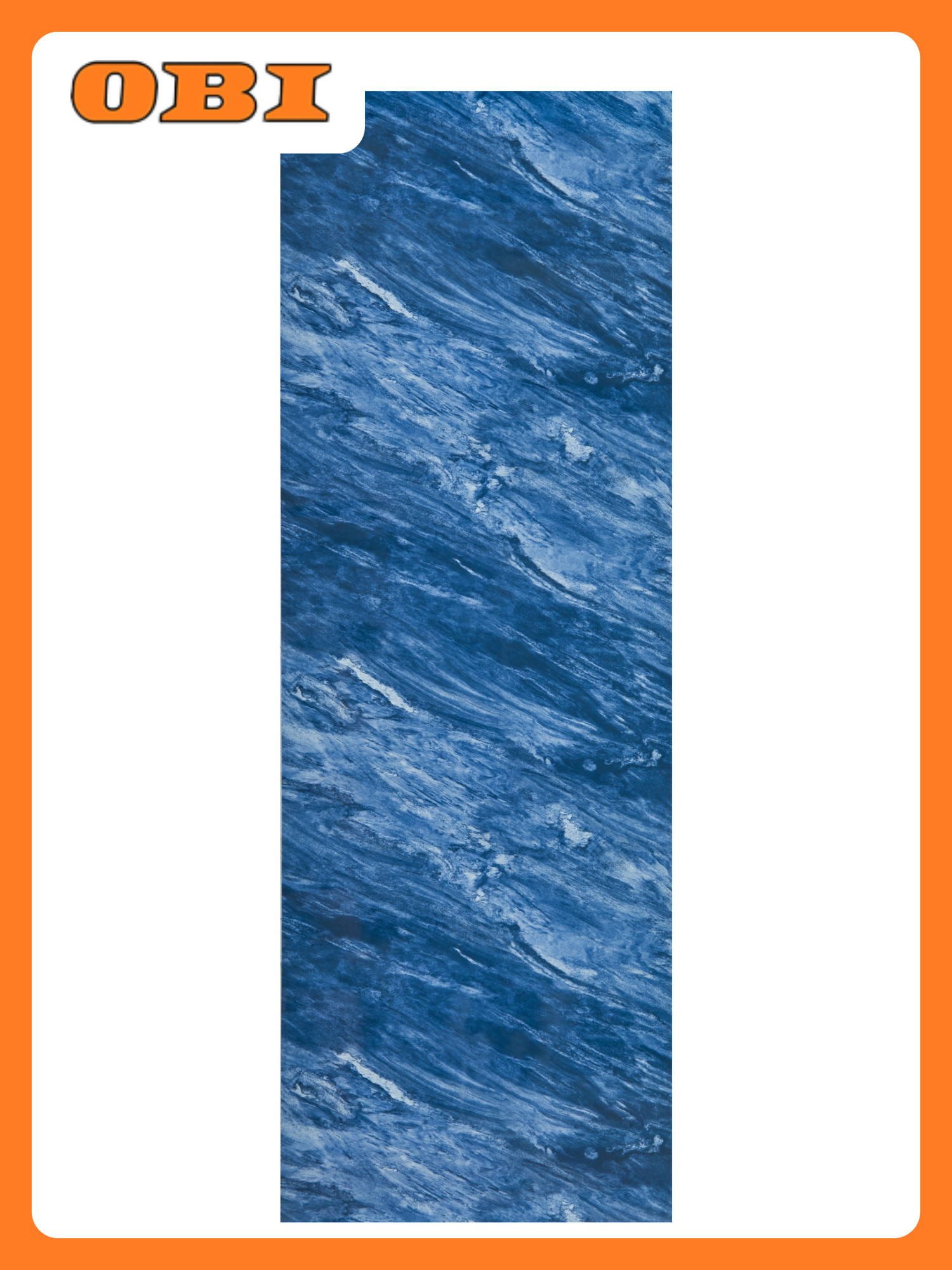 Самоклеящаяся ПВХ плитка рулон LAKO DECOR "Мрамор Альпи" толщина 2мм 1,8м² 60х300 см