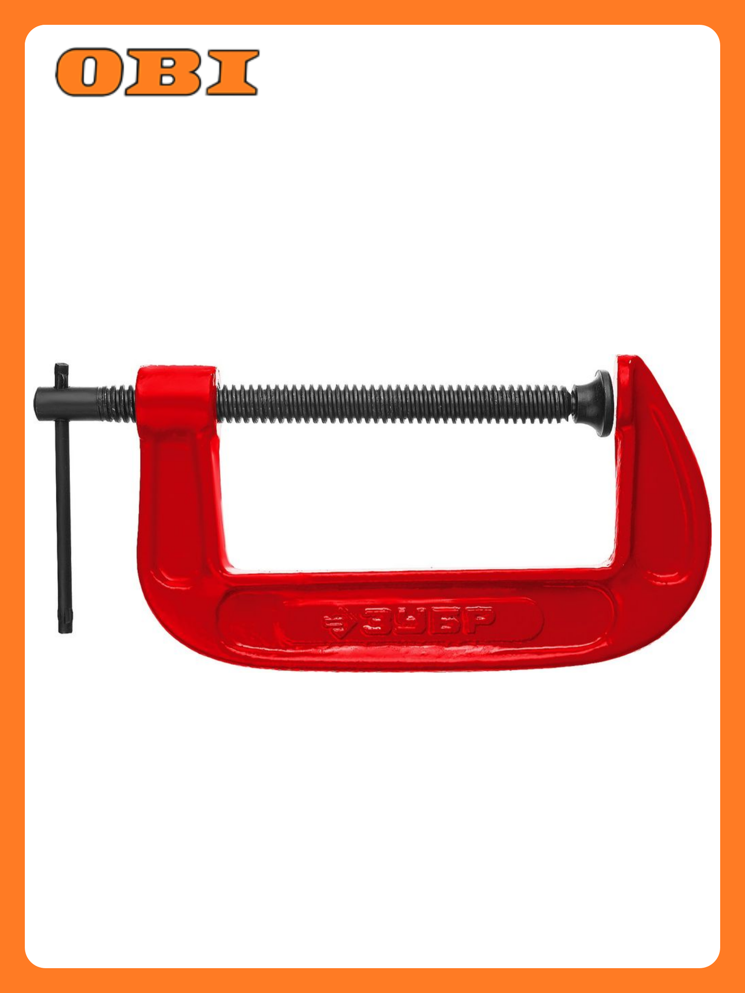 Струбцина ЗУБР тип g 125 мм