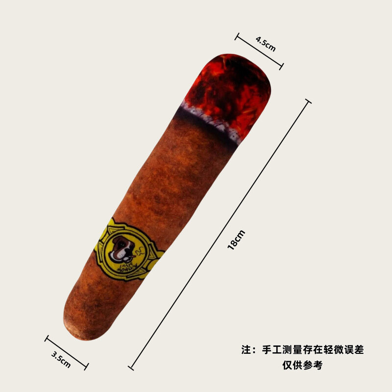 Трансграничные товары для домашних животных плюшевые сигары в форме забавных кошек маленькая сигара