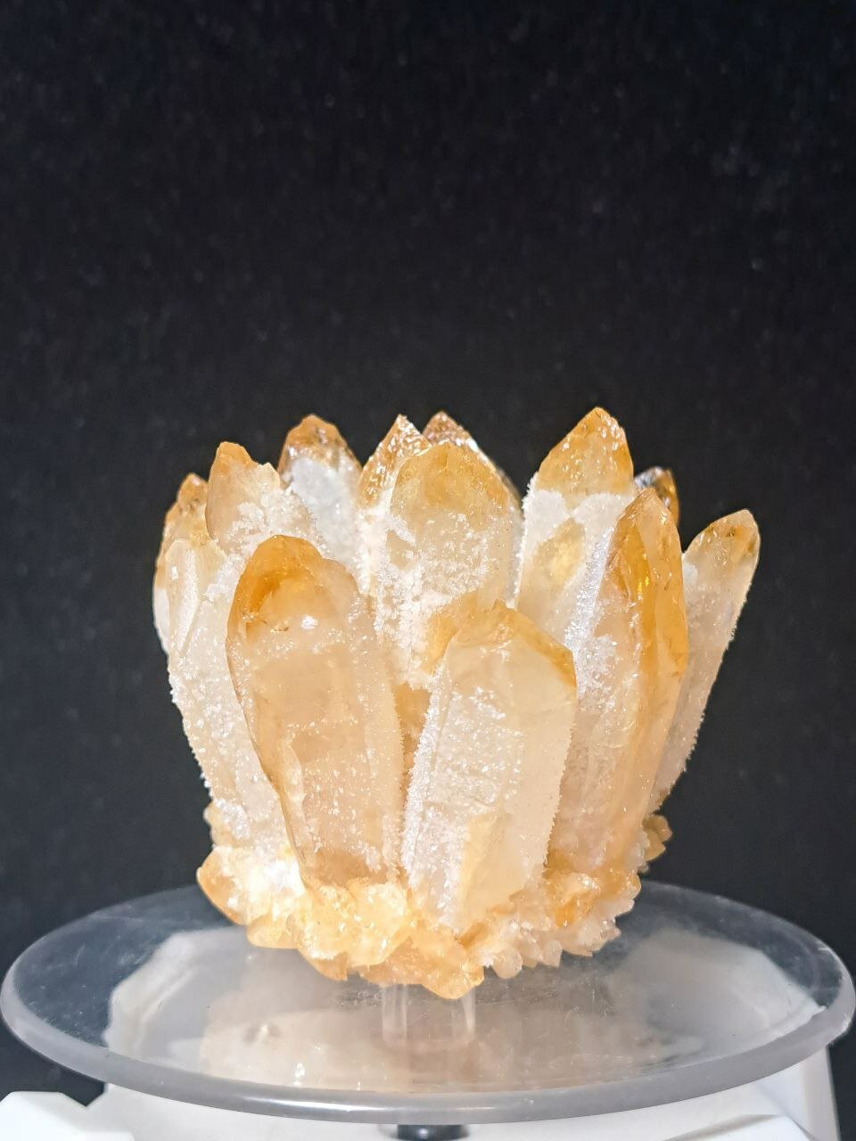 Друза цитрин, натуральный камень, амулет, талисман, оберег, декор для дома, 199 гр