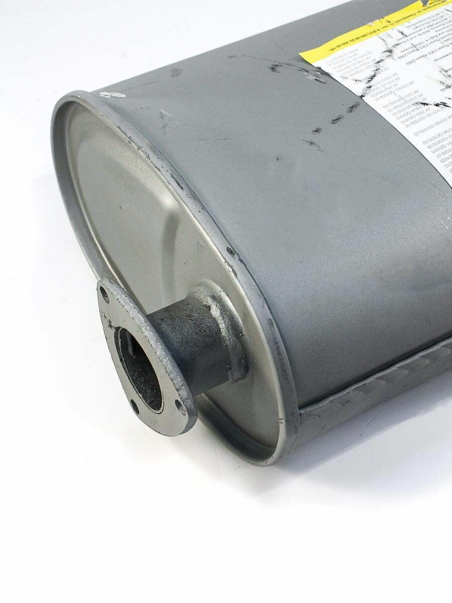 Глушитель УАЗ Хантер дв.409, 514 ЕВРО-2 (фланцы под 2/3 отверстия) G-Part