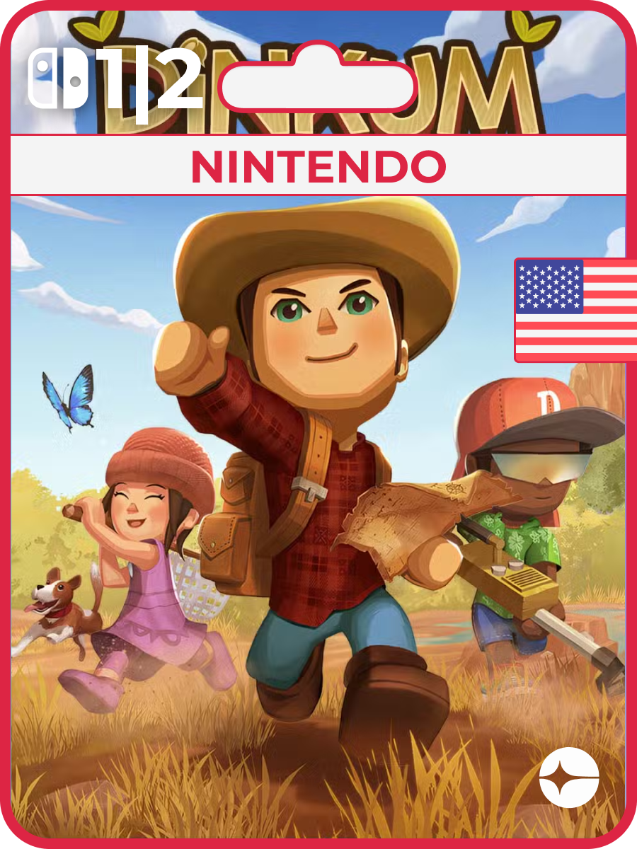 Игра Dinkum Standard Edition, для Nintendo Switch, 10+, русские субтитры