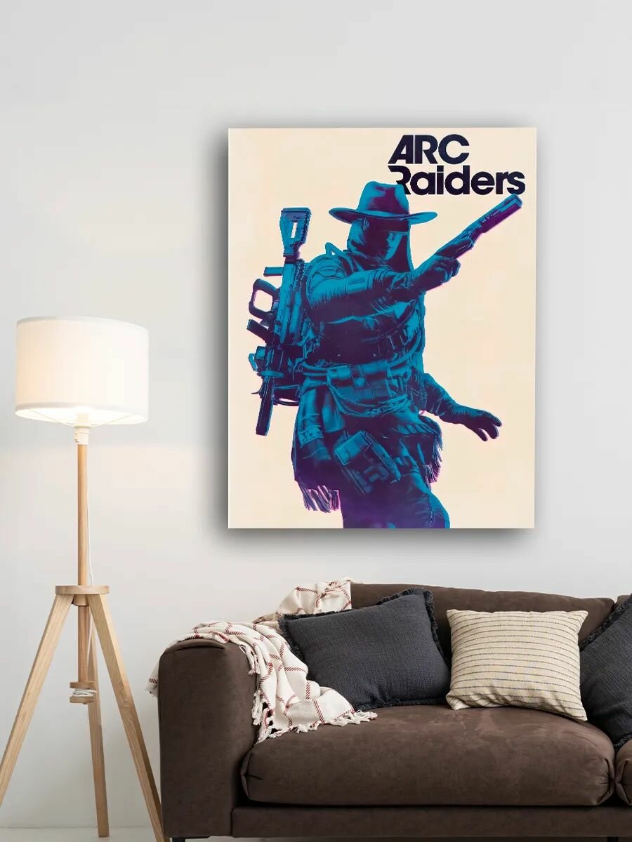 Постеры на стену для интерьера Arc raiders , плакат 1шт, А2 размер. — фото 1