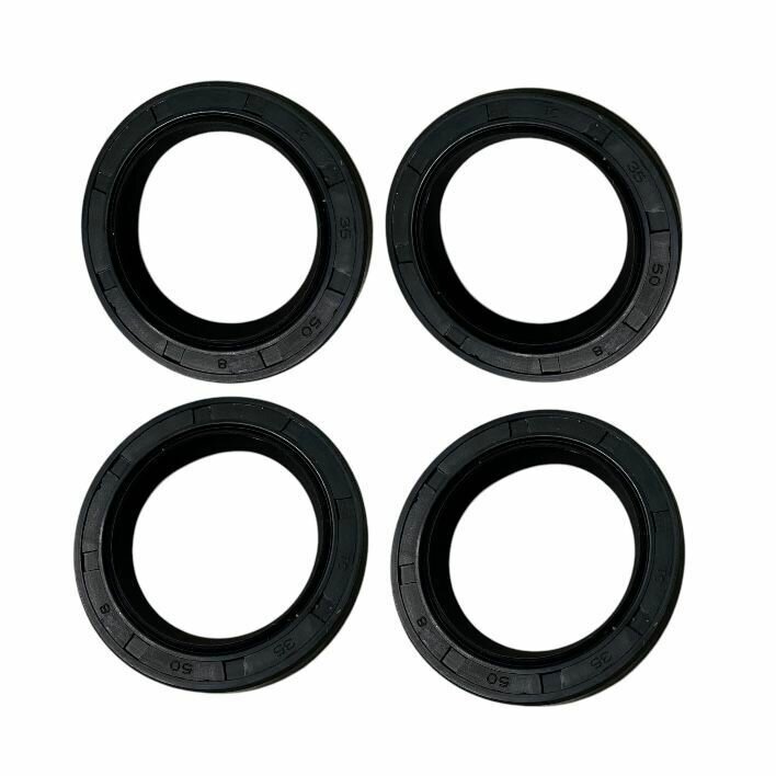 Сальник 35*50*8 мм. коленвала 186F на мотоблок (4 шт.)