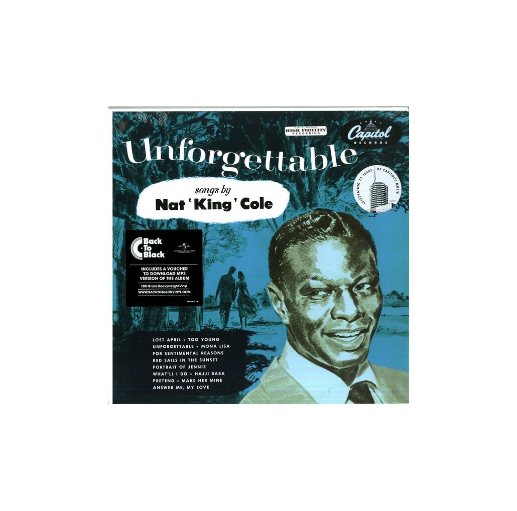 Виниловая пластинка Nat King Cole: Unforgettable (Cap75) LP (1 LP)