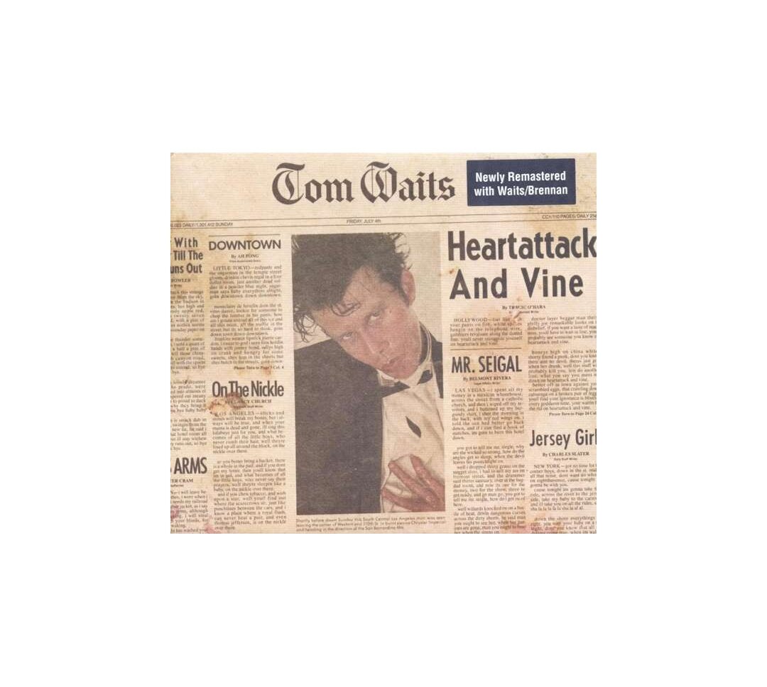 Виниловая пластинка Tom Waits - Heartattack And Wine (remastered) (180g) (Clear Vinyl) (1 LP)