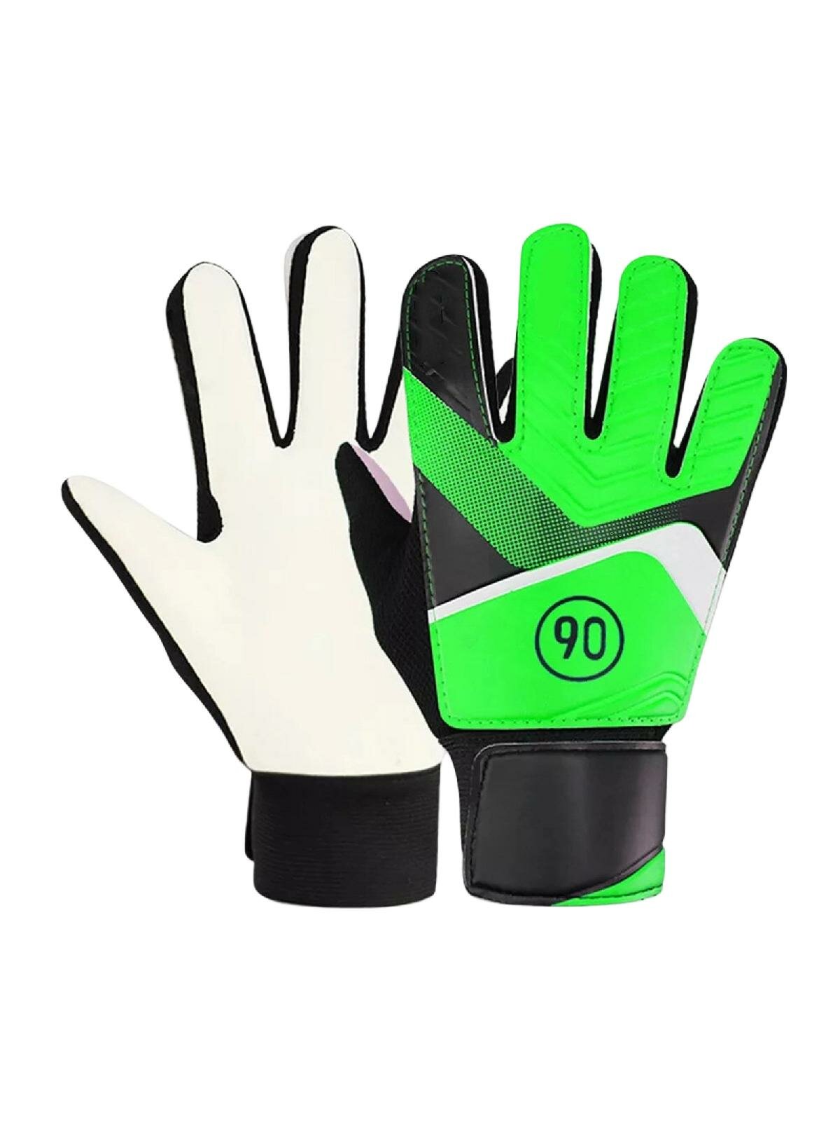 Футбольная вратарская перчатка с защитой пальцев Нескользящие футбольные вратарские перчатки