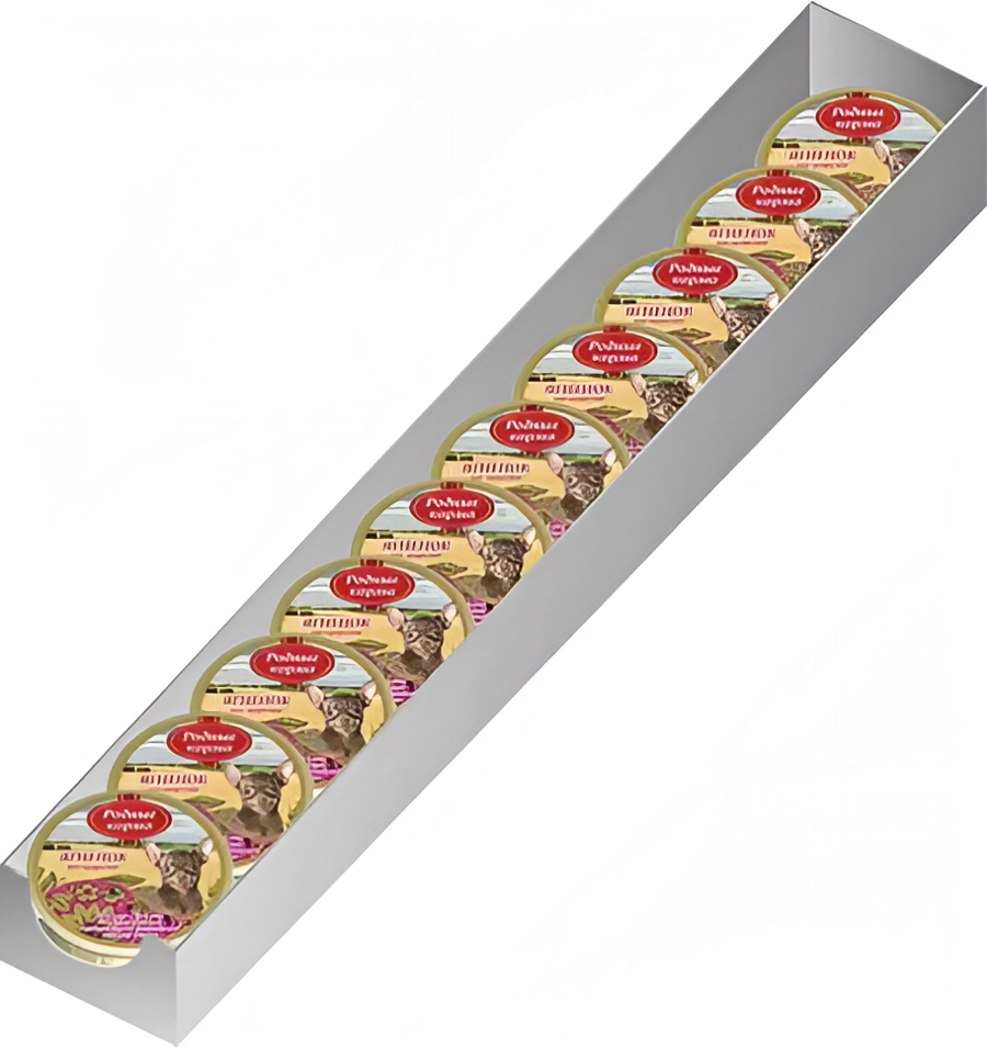 Родные корма 10 шт по 125 г полнорационный, консервированный корм для собак, паштет из ягненка по-царски