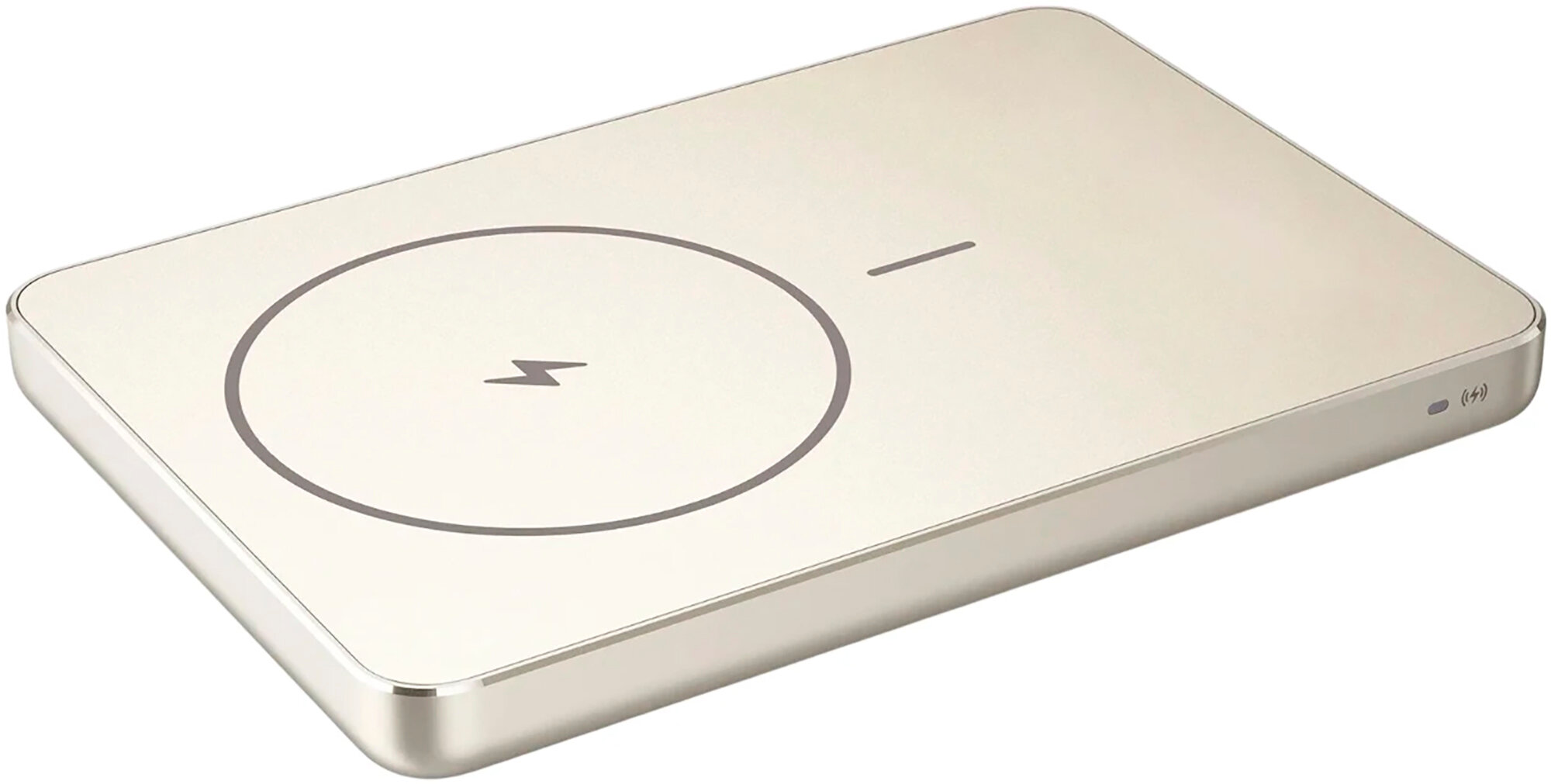 Внешний аккумулятор Xiaomi Super Slim Magnetic Power Bank 5000 золотистый