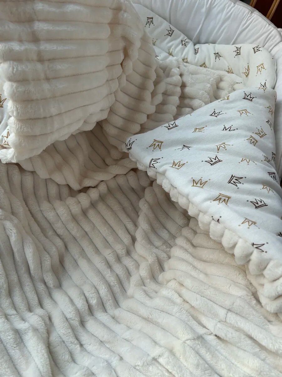 Одеяло для новорожденных на выписку зима