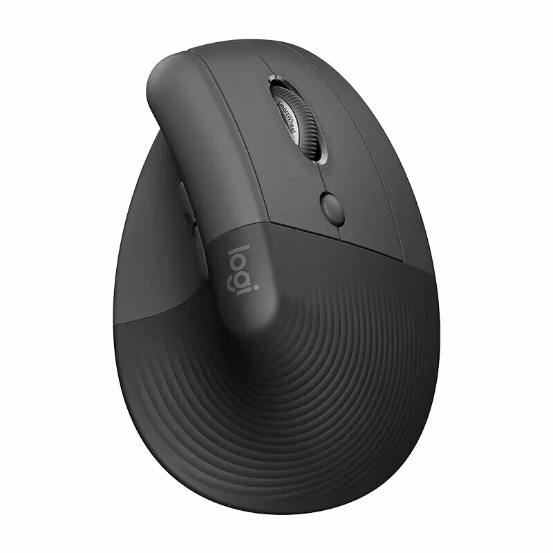 Logitech Lift Беспроводная вертикальная мышь Lift-Black
