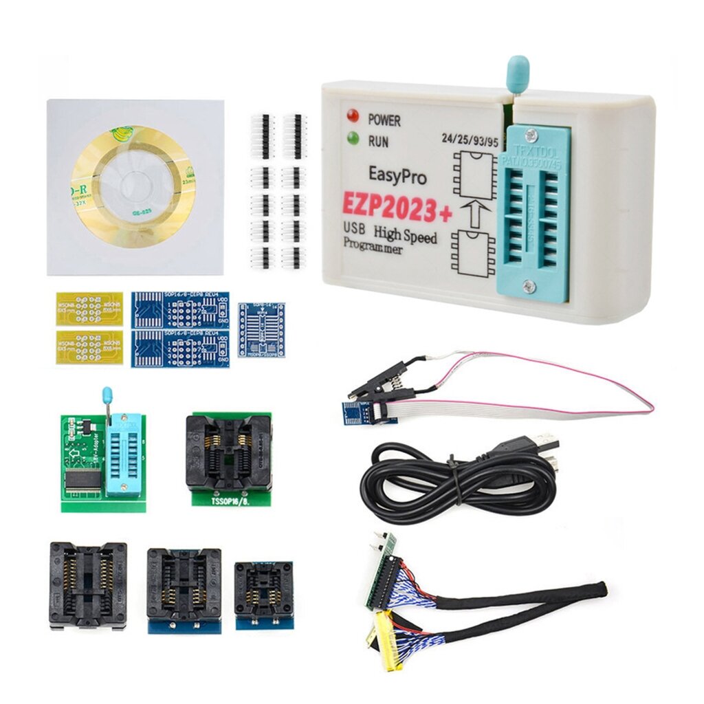 Многофункциональный BIOS-Программатор для Записи Микросхем EZP2023 SPI FLASH С Автоматическим Определением Для Бытовой Техники И Ремонта Устройств