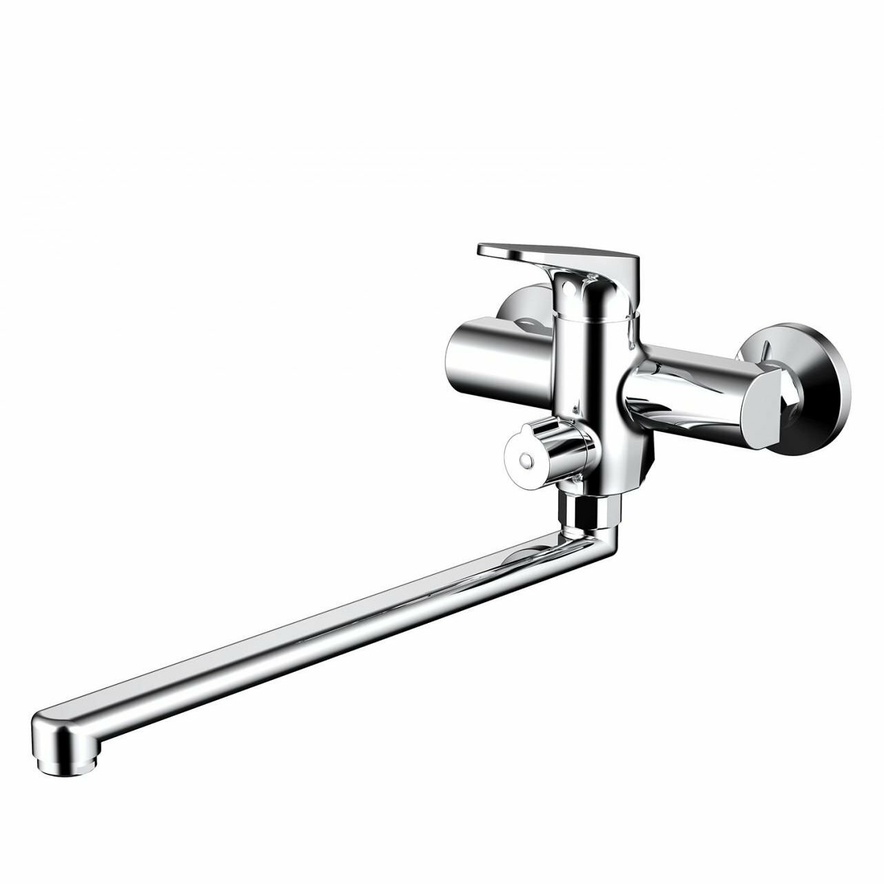 Смеситель для ванны Bravat (Брават) Eler F6191238CP-01L-RUS, хром