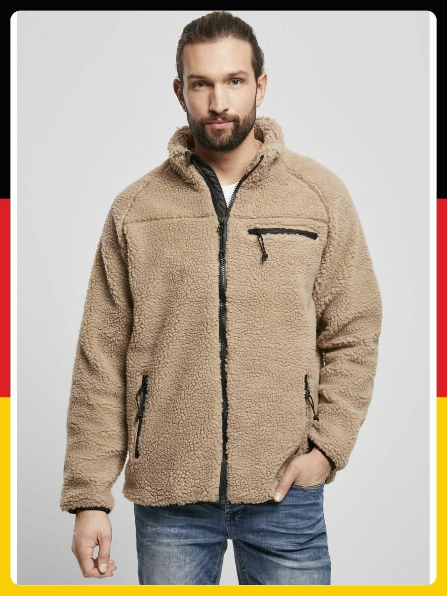 Толстовка Brandit TEDDY, коричневый, 3XL