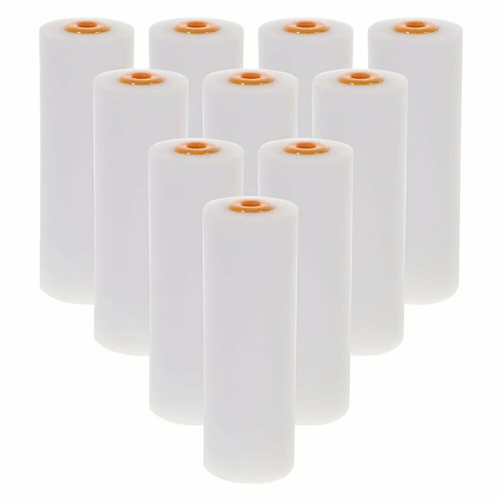 ACDANC 10 шт. Пенопластовые ролики для покраски 4 дюйма, для стен и шкафов.