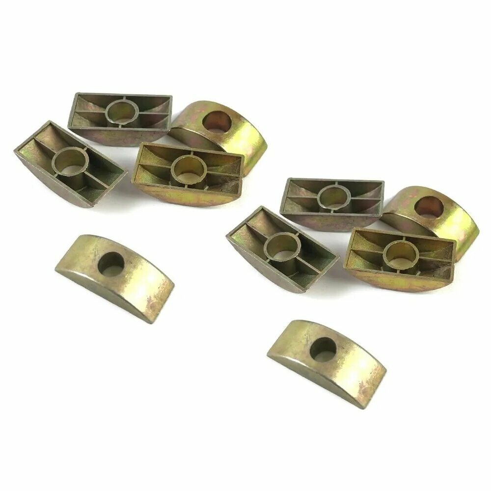 Полумесячные гайки для мебели, 10