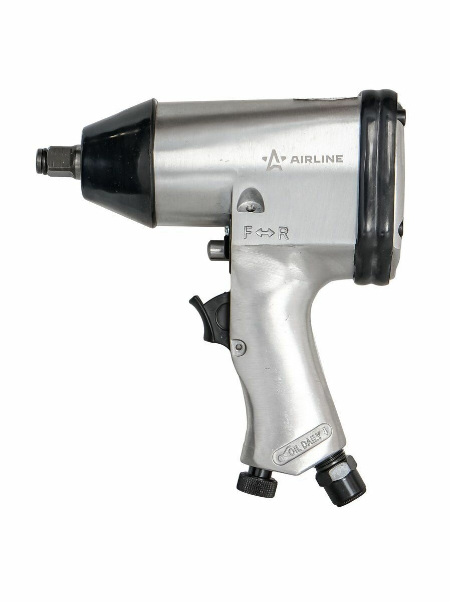 Гайковерт пневматический ударный 1/2"DR 330Нм, AIRLINE ATIW01