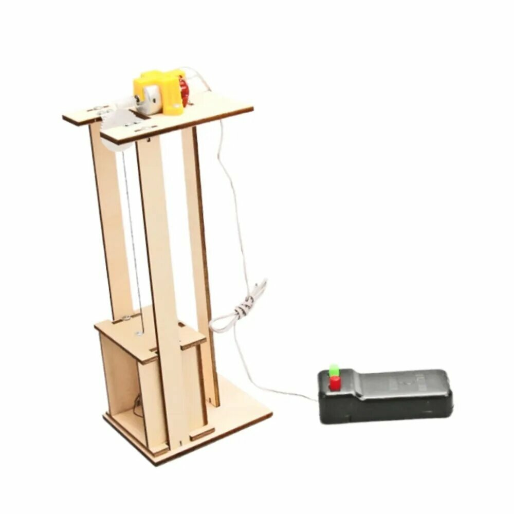 Конструктор лифт для детей, модель физического лифта, развивающий набор для сборки, подарок для мальчика и девочки