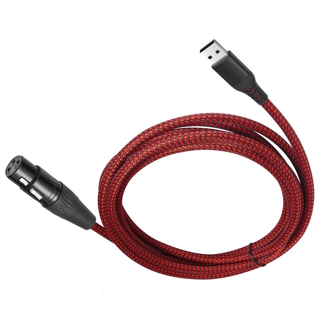 USB-адаптер для 3-пинового подключения с чипом, чёрный, 1m