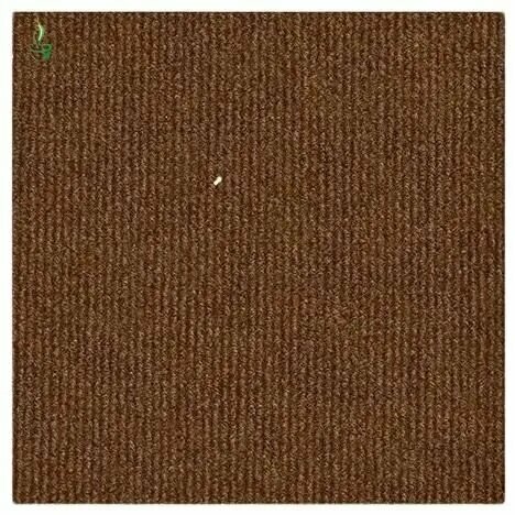 Квадратный ковер 30см х 30 см* 10 штук/1.8 квадратных метра/коричневый