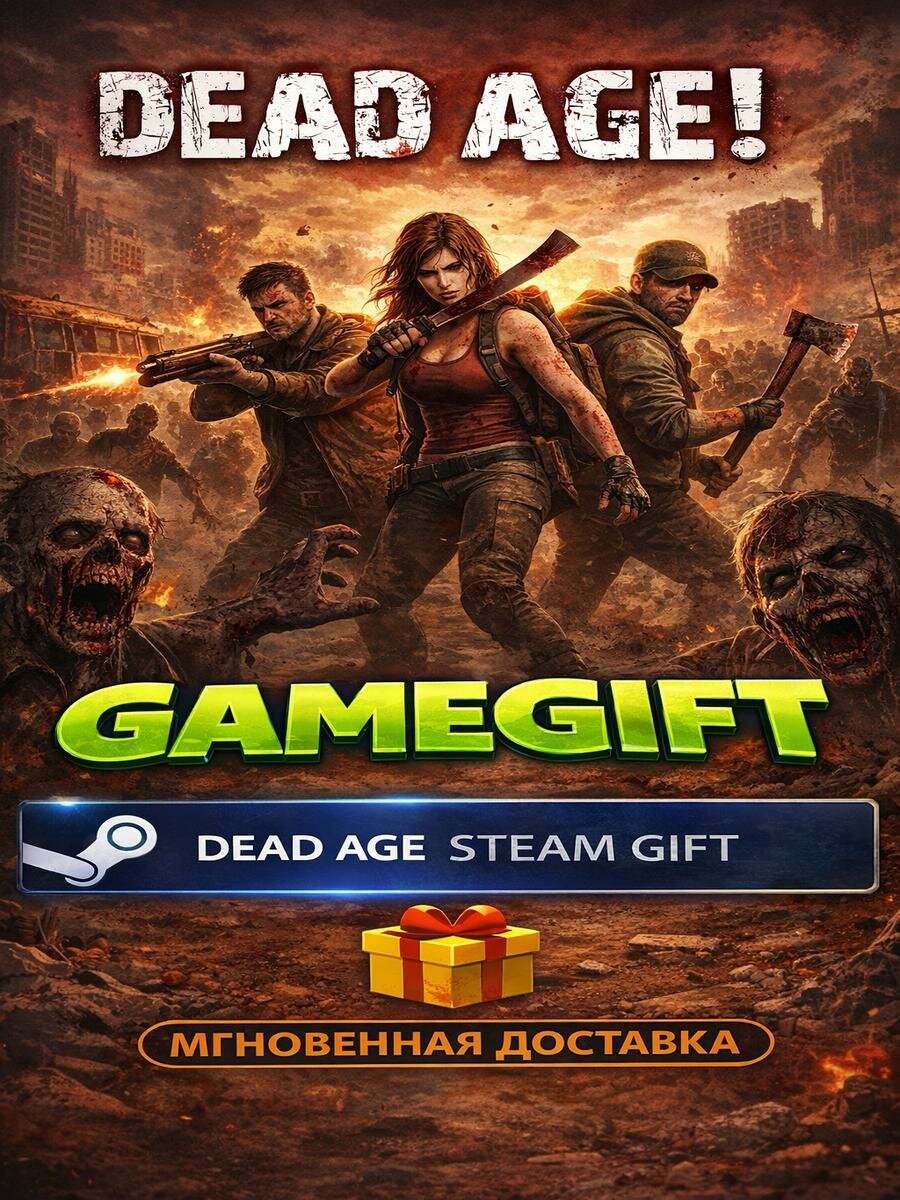 Игра Dead Age для STEAM ПК (PC) | Страна активации - Саудовская Аравия | Подарком на Ваш аккаунт | Автовыдача