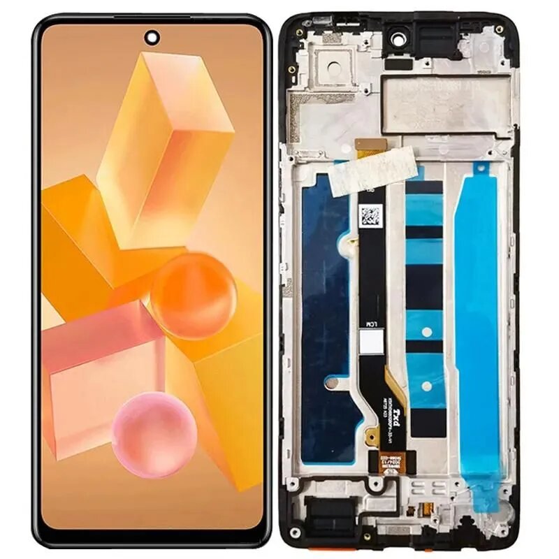 Дисплей(экран) для Infinix Hot 40 Pro X6837(инфиникс Хот 40 про) в сборе с тачскрином рамкой