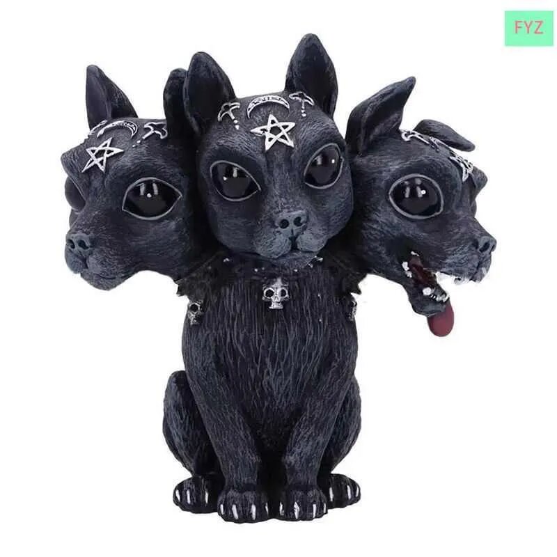 Милая статуя животного, Цербер, Единорог, Драконий грифон, Уроборос