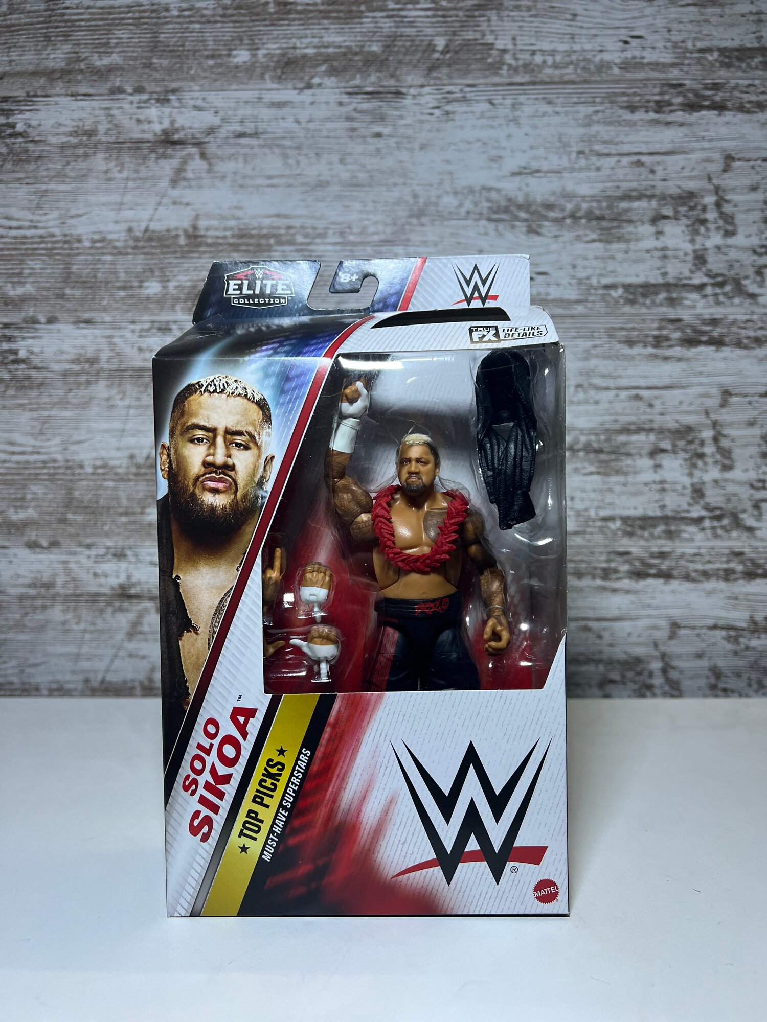 Фигурка Рестлер, Соло Сикоа, Elite Collection Solo Sikoa, 16 см от Mattel