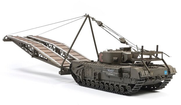 AF35342 AFV Club Мостоукладчик Churchill Mk. IV AVRE 1/35