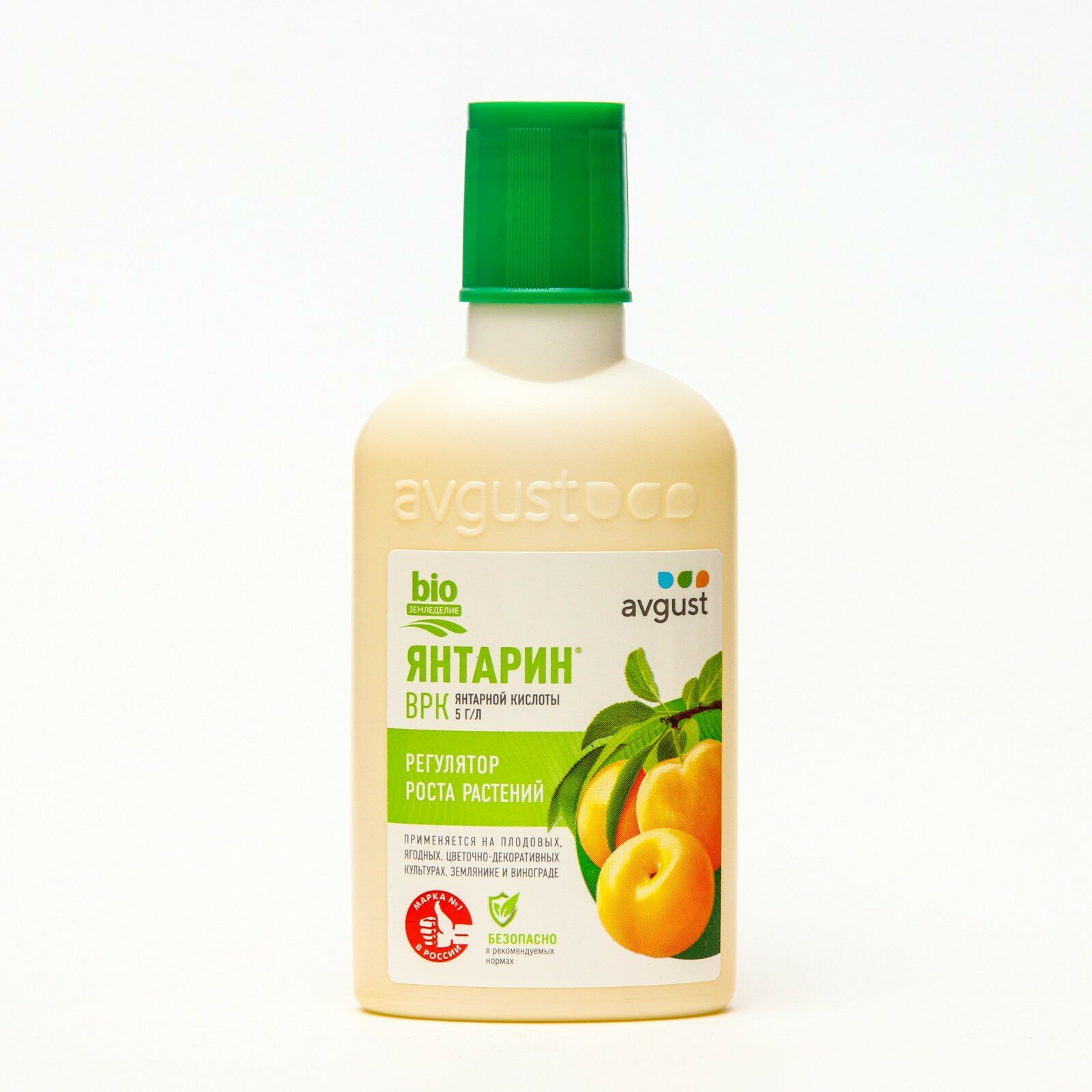 Регулятор роста растений Avgust "Янтарин", 100мл, жидкое удобрение, универсальное