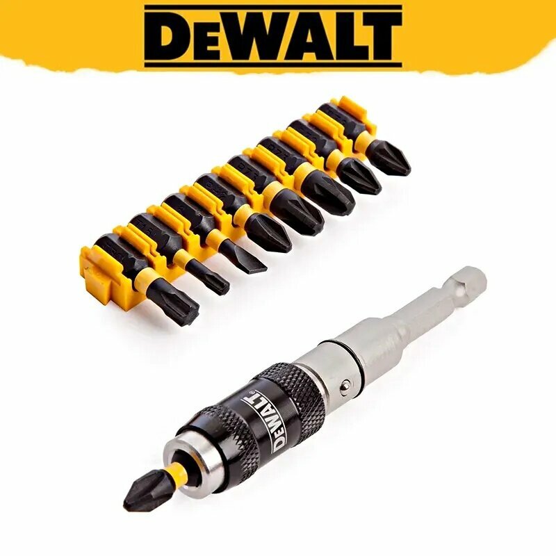 Держатель наконечника биты DEWALT DT70518 EXTREME Impact Torsion и бита для завинчивания 10 шт Вращающийся Высокий контроль