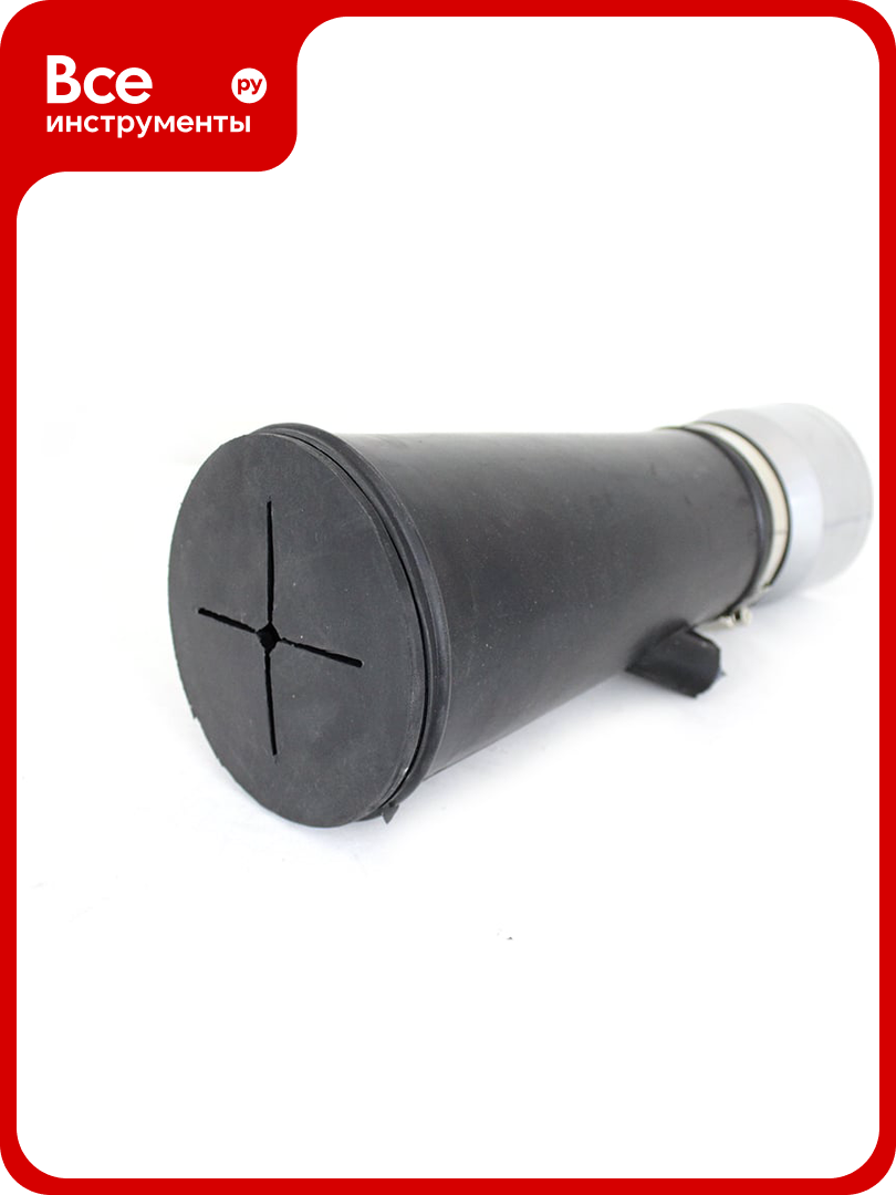Насадка для шланга 100-102мм, для вытяжки выхлопных газов WIEDERKRAFT WDK-86611
