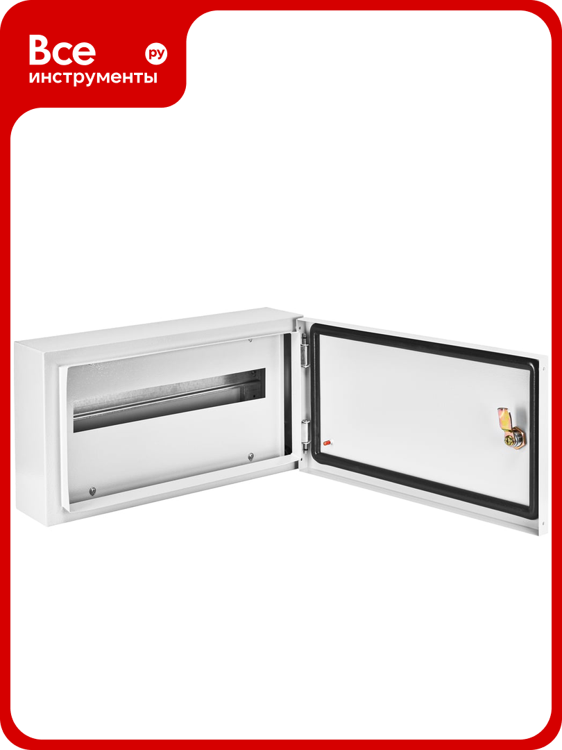 Щит распределительный навесной с фальш панелью ЭПМ ЩРН-18 (240x440x120) IP54 ФР-00025863