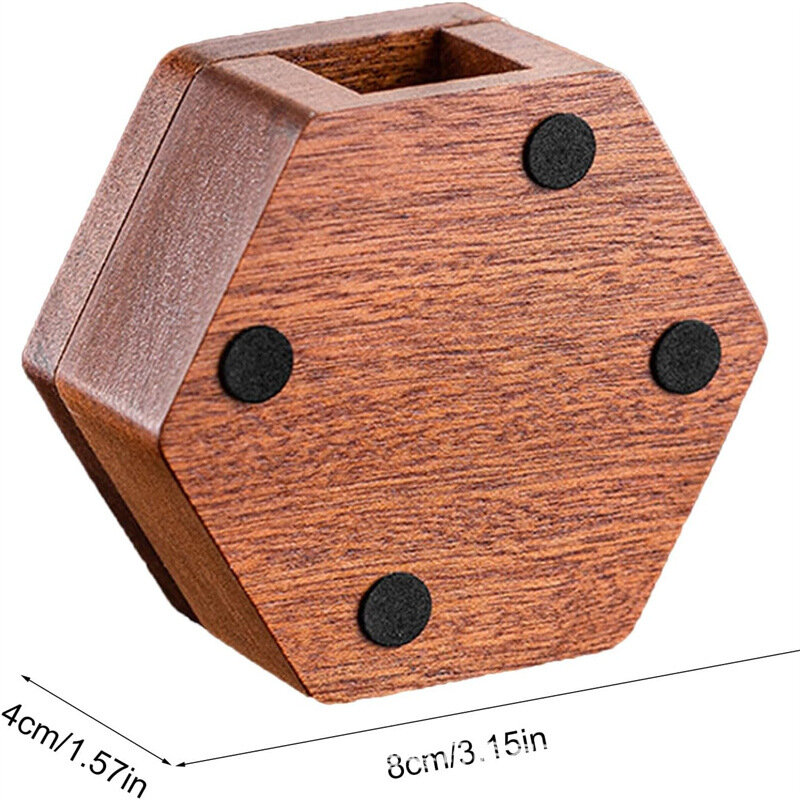 Деревянная коробка для фильтровальной бумаги, коробка для хранения фильтровальной бумаги для кофе, украшение для барной стойки с крышкой, коробка для хранения из массива дерева