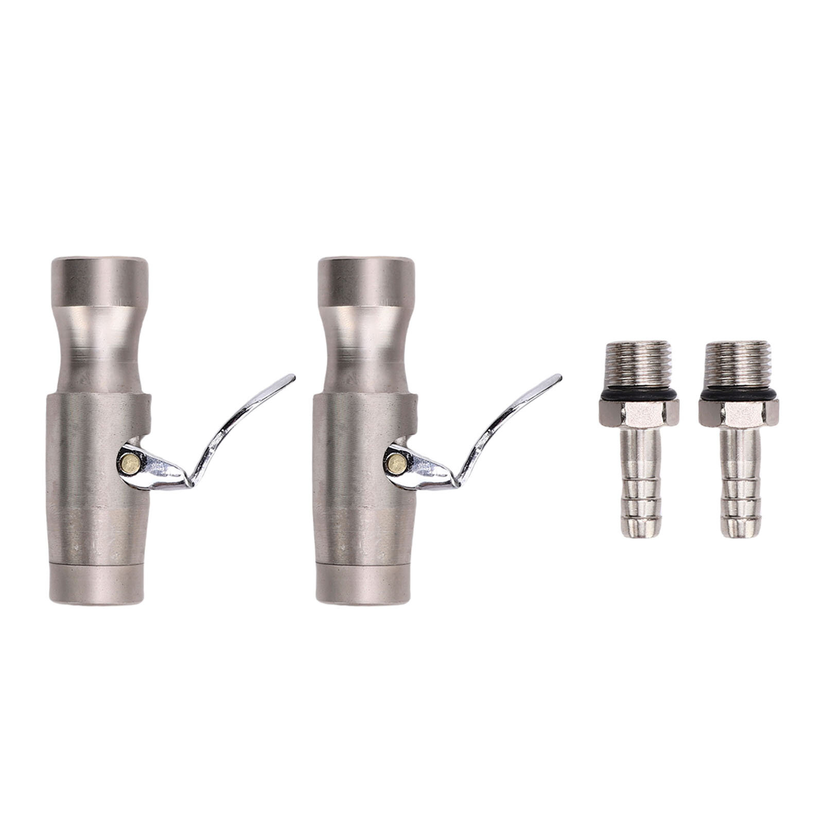 Ниппель для накачки шин 300 PSI, 1/4in FNPT, латунь, закрытого типа, матовый