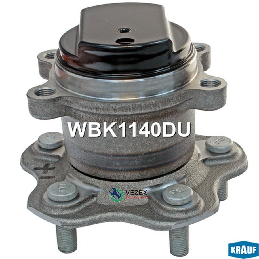 KRAUF WBK1140DU Ступица в сборе [задн] NISSAN Qashqai, Qashqai+2 I (J10, NJ10)/X-Trail (T31, T32) WBK1140DU