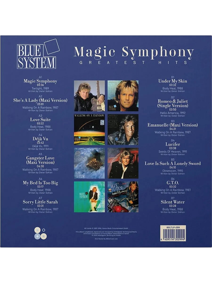 Blue System - Magic Symphony - Greatest Hits — фото 1