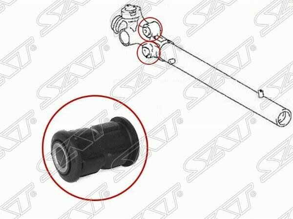 Сайлентблок SAT ST-44200-28380B рулевой рейки Toyota Lite Ace Noah 96-01
