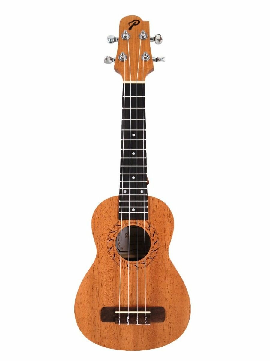 Укулеле сопрано Pearl River UL20E-S, профессиональная, с чехлом с утеплением, корпус махагони