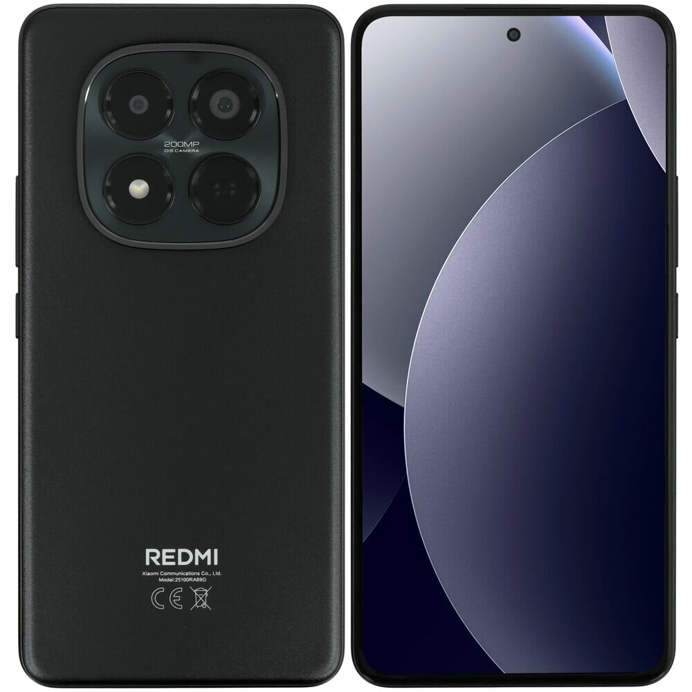 Смартфон Xiaomi Redmi Note 15 Pro 12/512GB RU черный