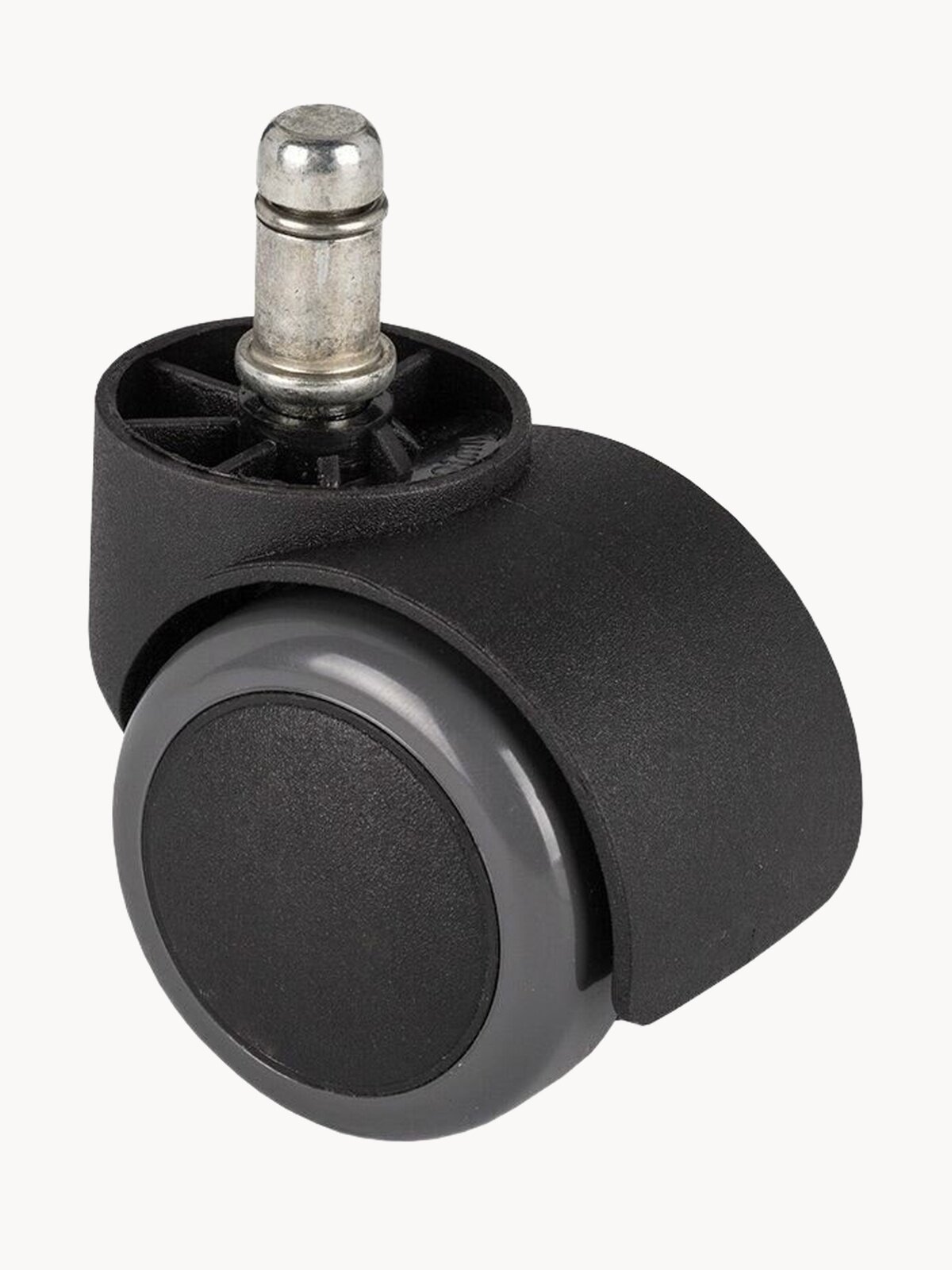 Колёса, ролики для кресла прорезиненные, 11 мм, серые