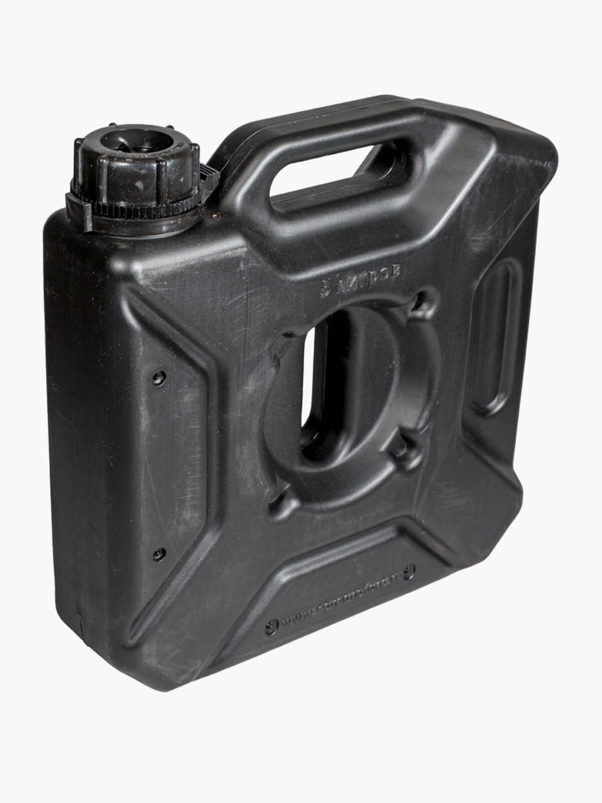 Канистра для бензина и воды 5 л экспедиционная Экстрим черная