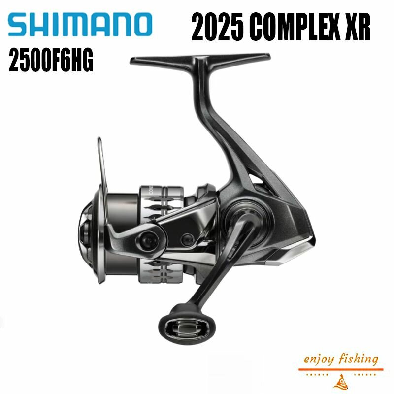 2025 NEW SHIMANO COMPLEX XR 2500 F6 HG Рыболовное Свиток