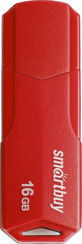 Флешка USB SmartBuy карта SB16GBCLU-R UFD 2.0 016GB CLUE красная