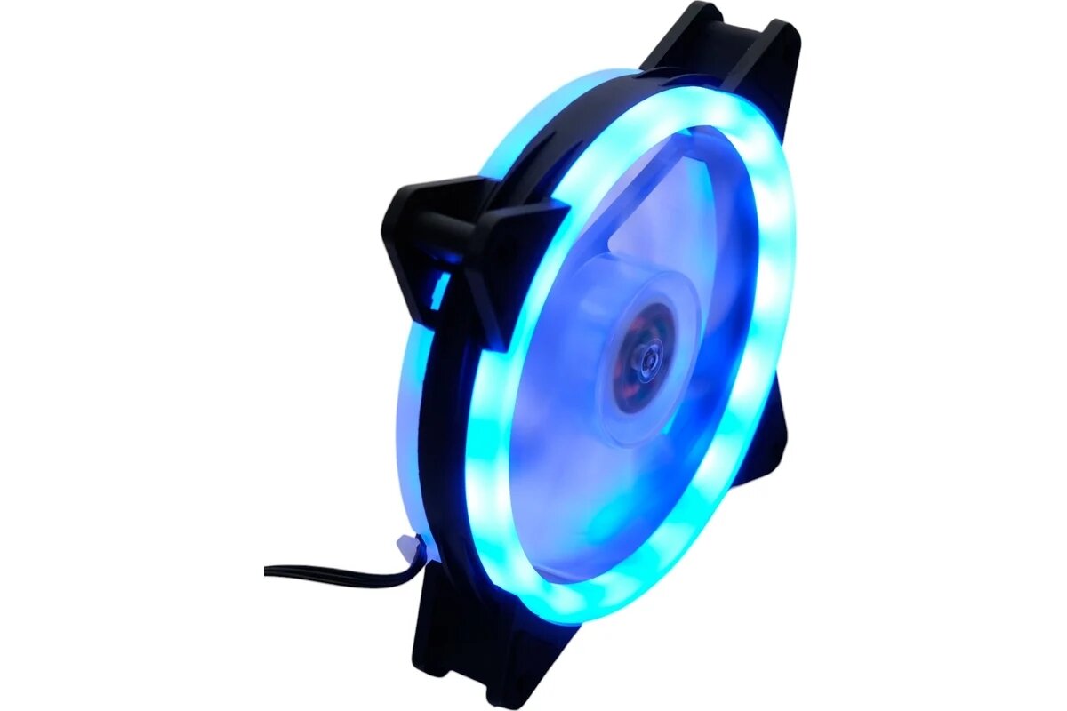 Вентилятор Gembird D12025S12L-B черный 120мм 20,5db 3-pin